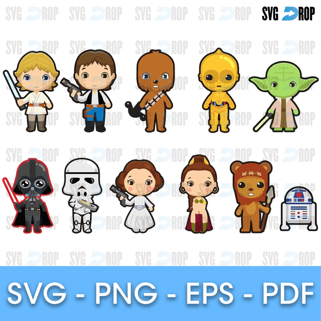 Little Star Wars SVG | SVG DROP