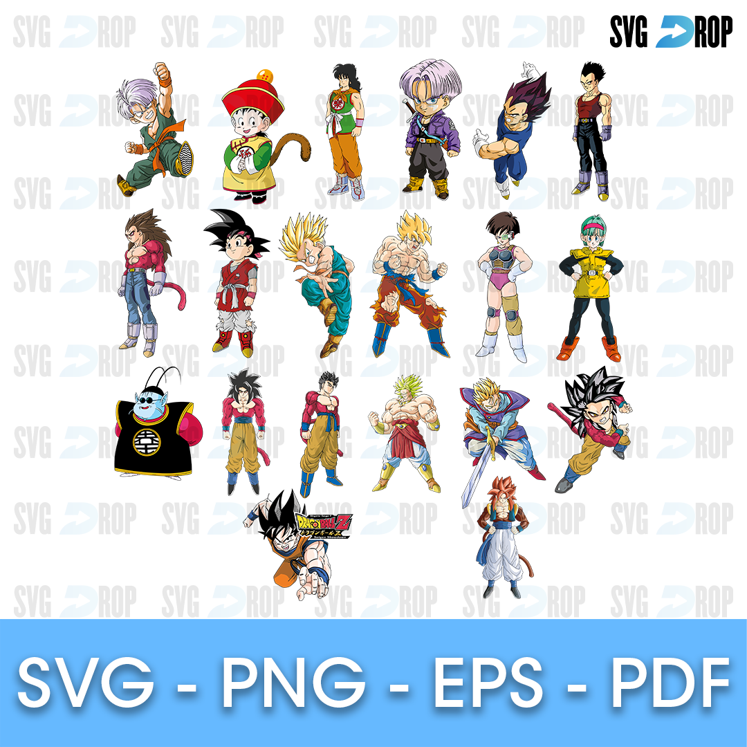 Dragon Ball Z SVG | SVG DROP