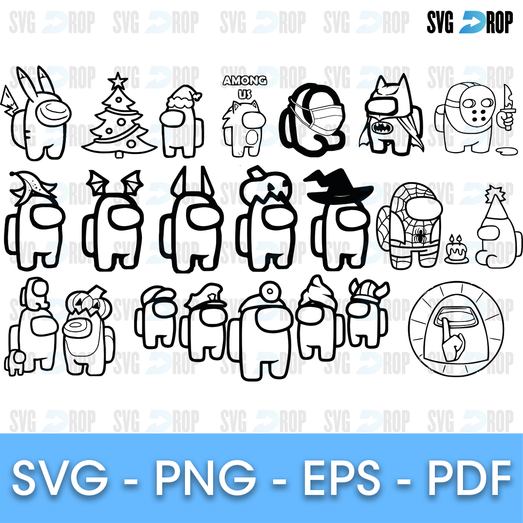 Among Us SVG | SVG DROP