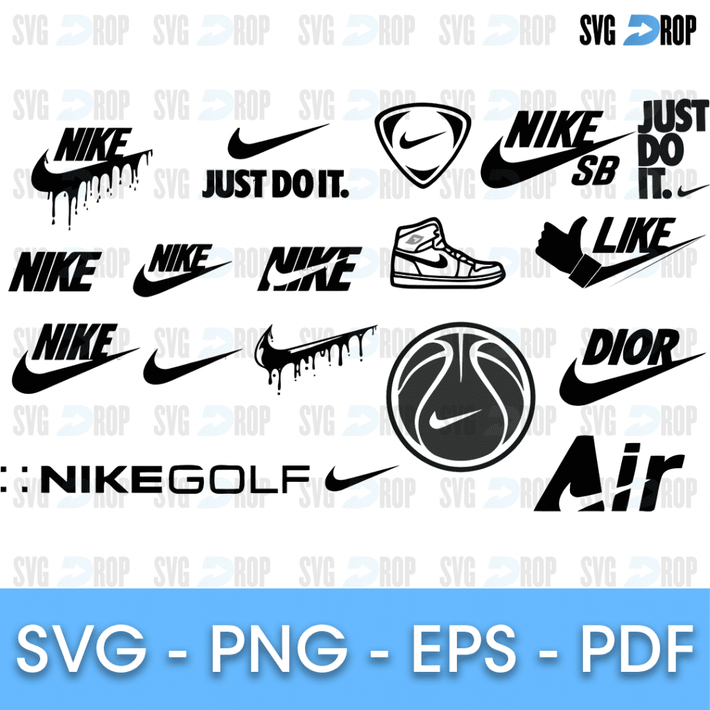 Nike Logo Bundle SVG | SVG DROP