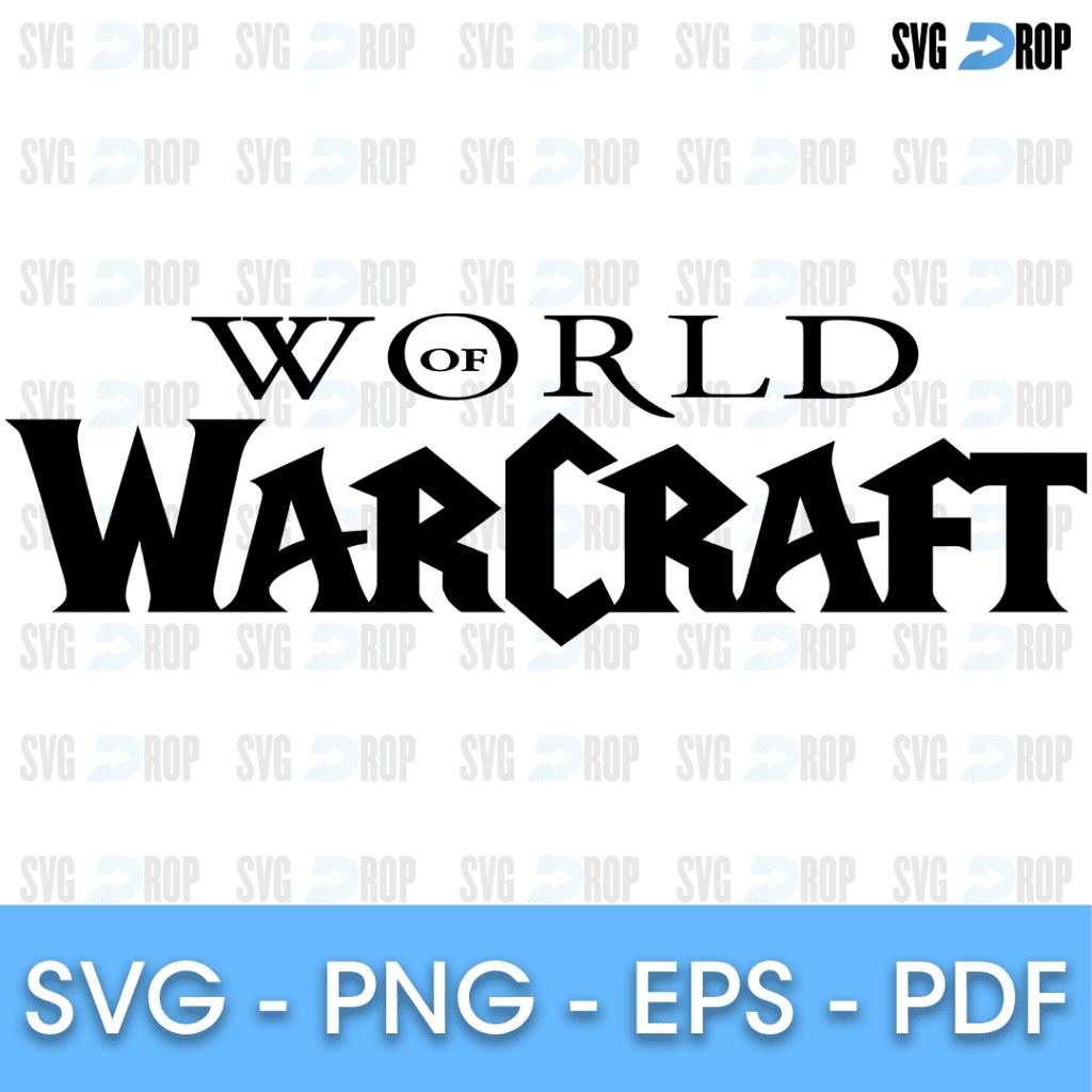 World Of Warcraft Logo SVG | SVG DROP