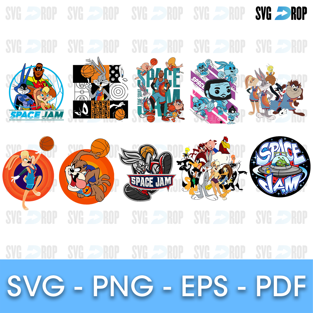 Space Jam Bundle SVG | SVG DROP