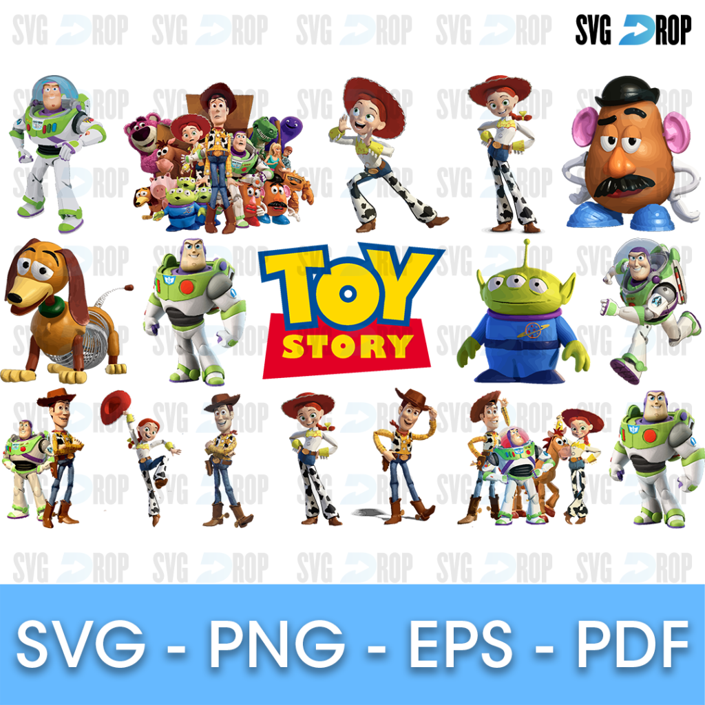 Toy Story Bundle SVG | SVG DROP