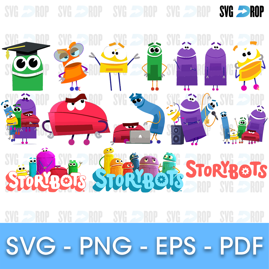 Story Bots Bundle SVG | SVG DROP
