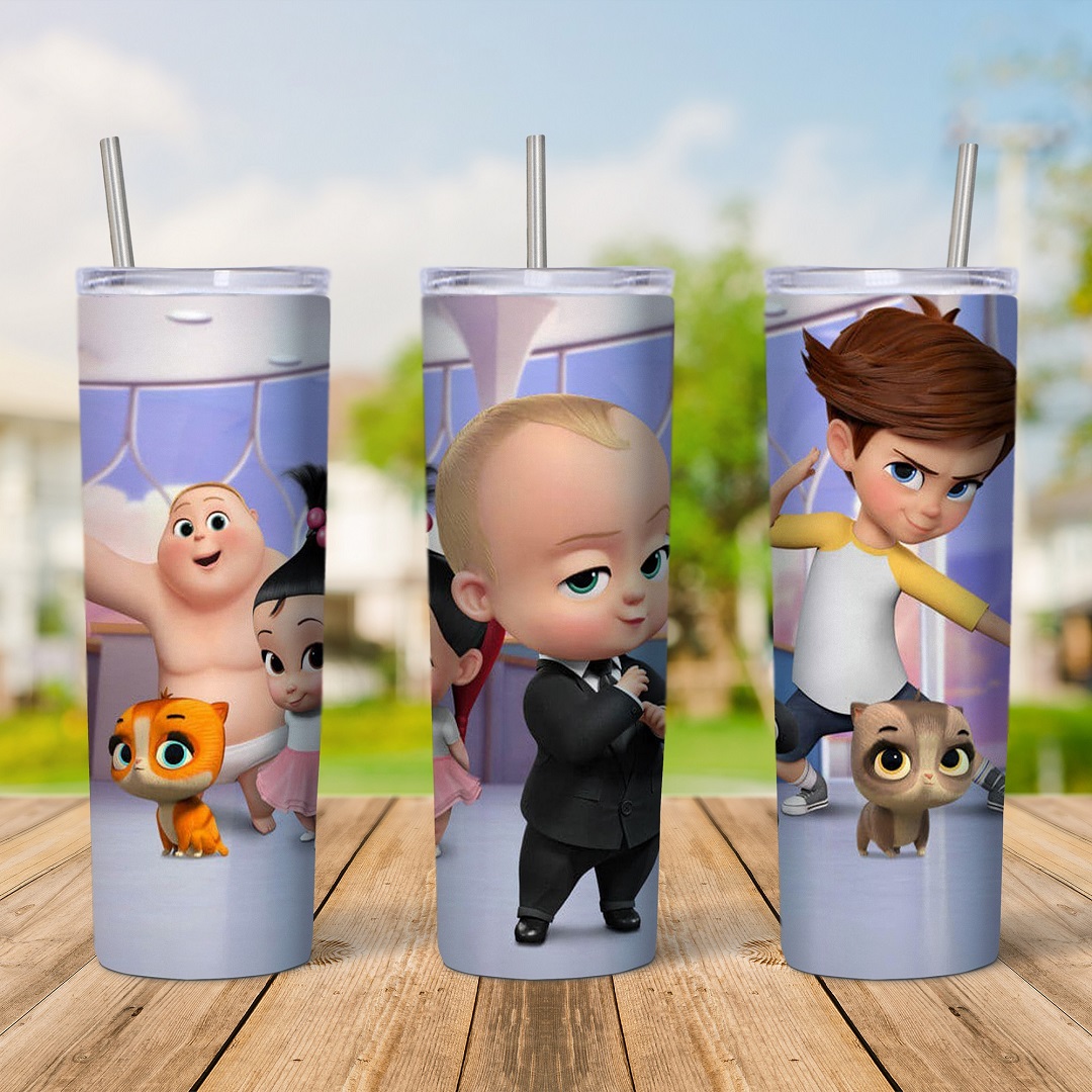 20 Oz Boss Baby Tumbler Cup Design | SVG DROP