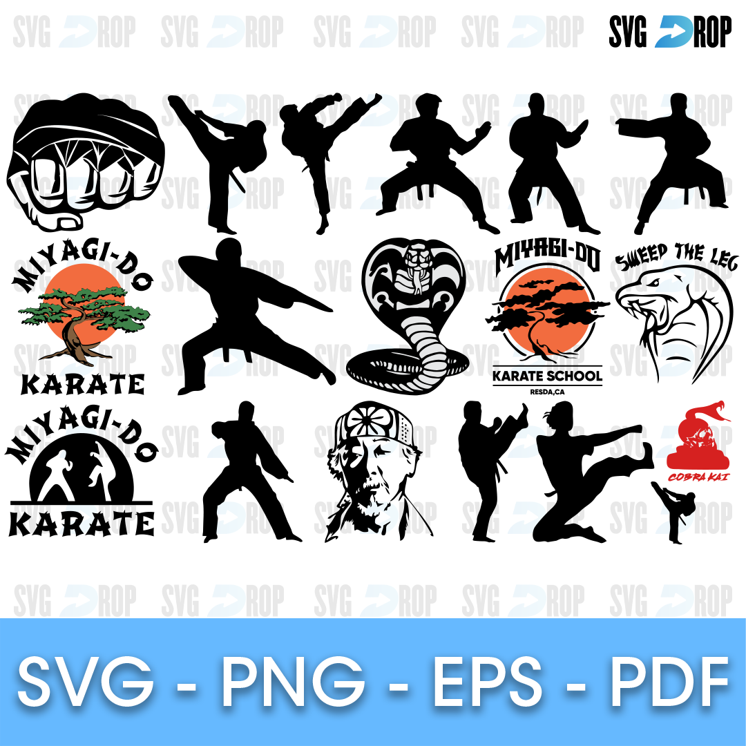 Cobra Kai Bundle SVG | SVG DROP
