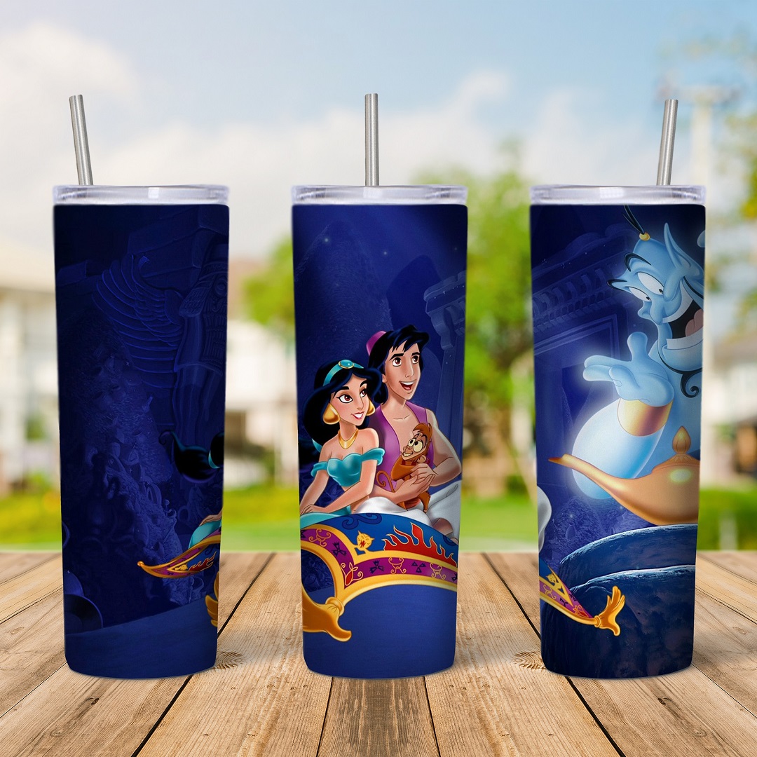20 Oz Alaaddin Tumbler Cup Design | SVG DROP