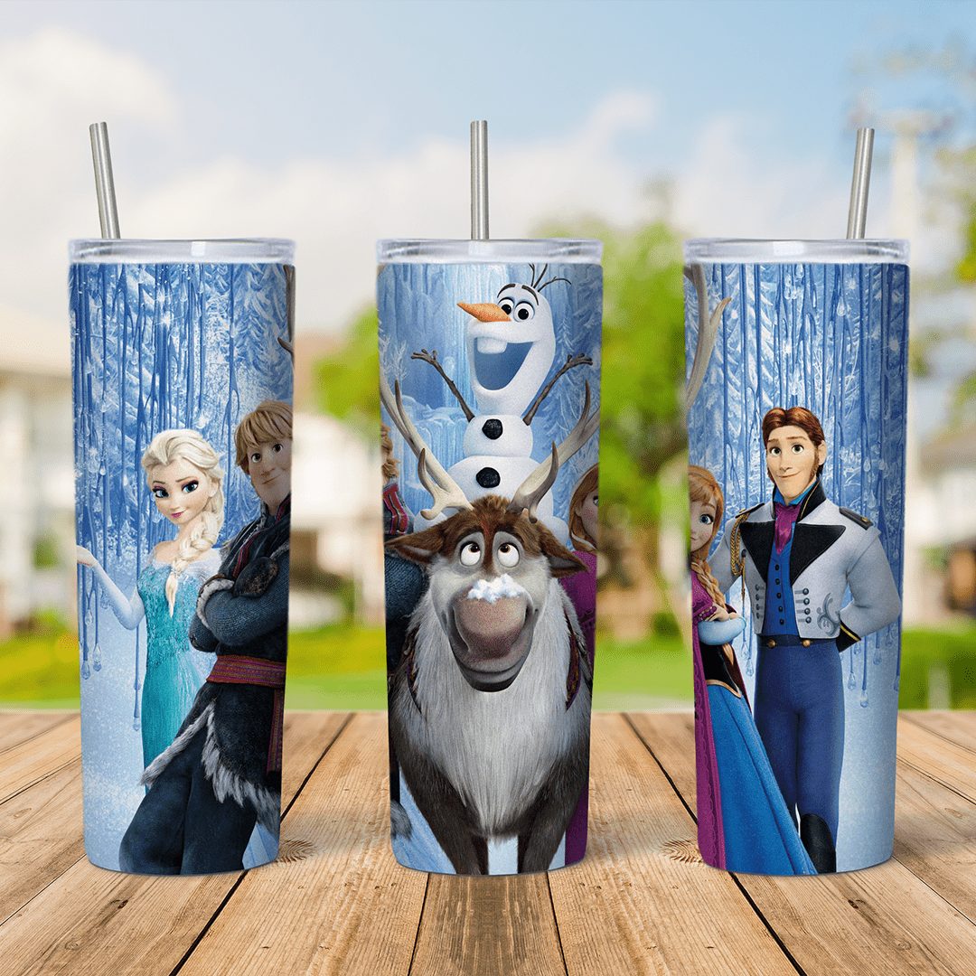 20 Oz Frozen Tumbler Cup Design | SVG DROP