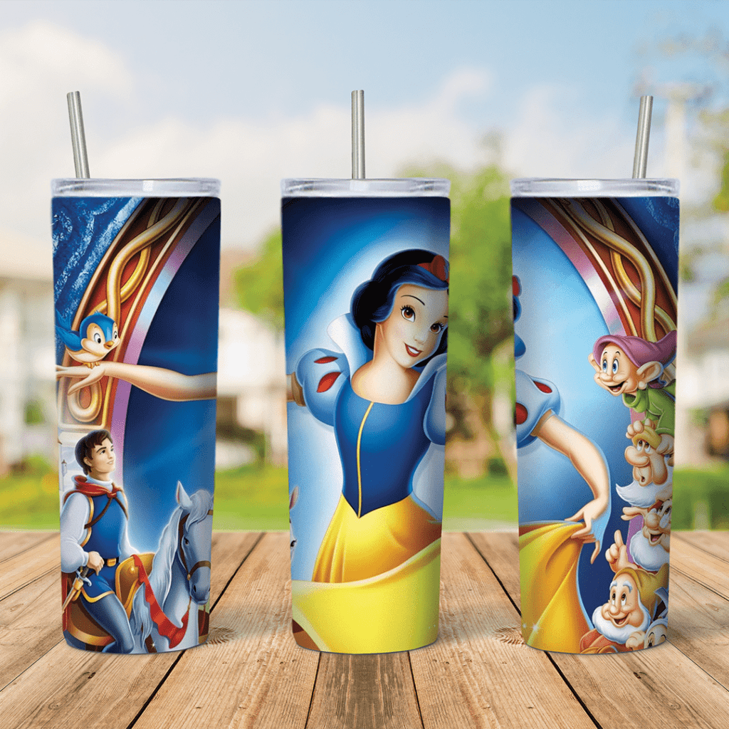 20 Oz Snow White Tumbler Cup Design | SVG DROP