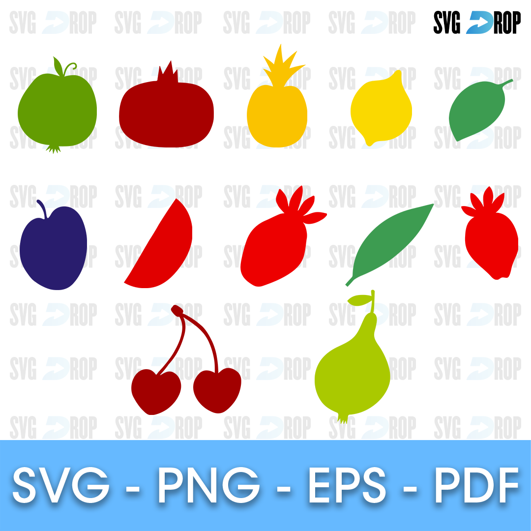 Fruit Bundle SVG | SVG DROP