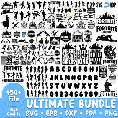 Fortnite Bundle SVG | SVG DROP