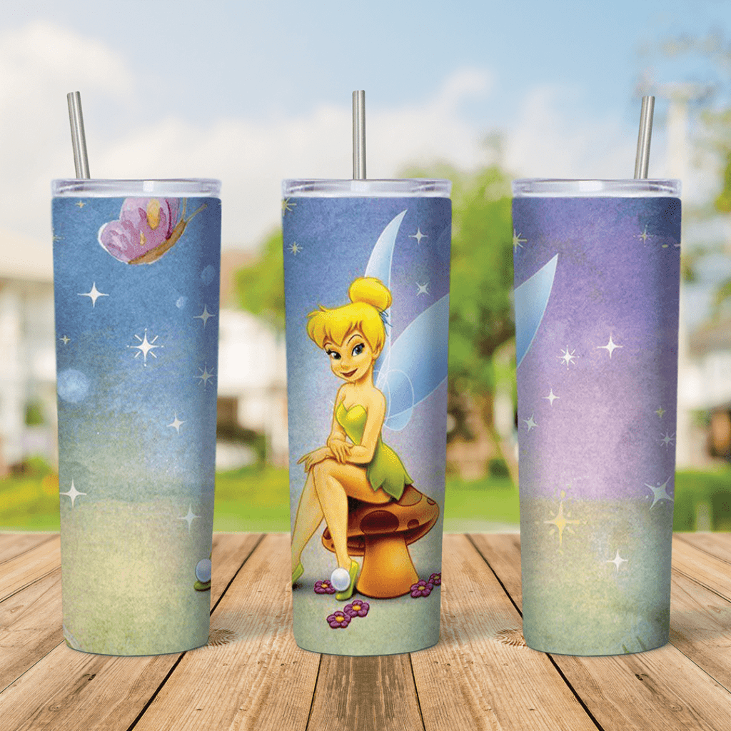 20 Oz Tinker Bell Tumbler Cup Design | SVG DROP