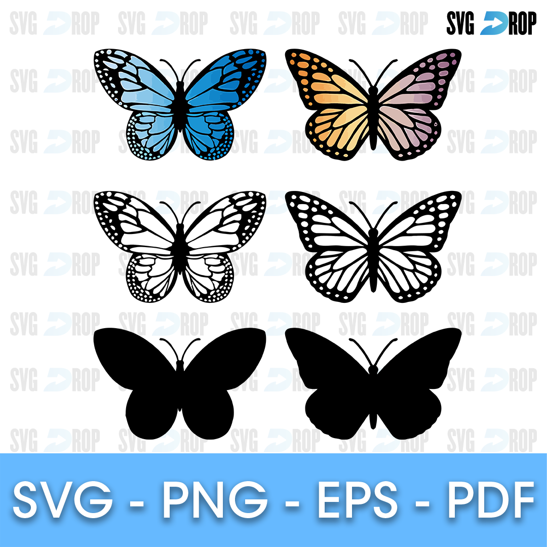 Butterfly Bundle SVG | SVG DROP