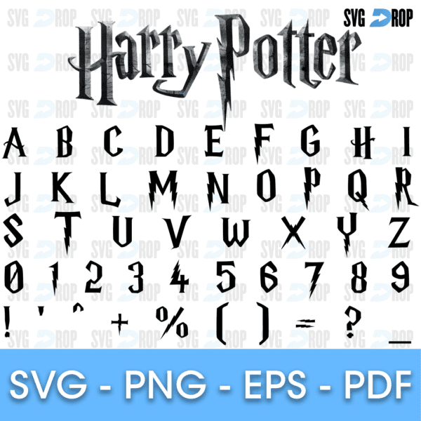 Harry Potter Font Stencil