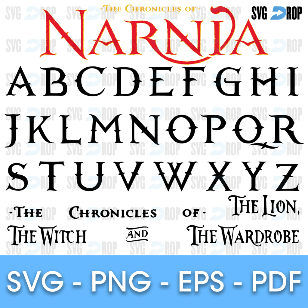 Narnia Font SVG | SVG DROP