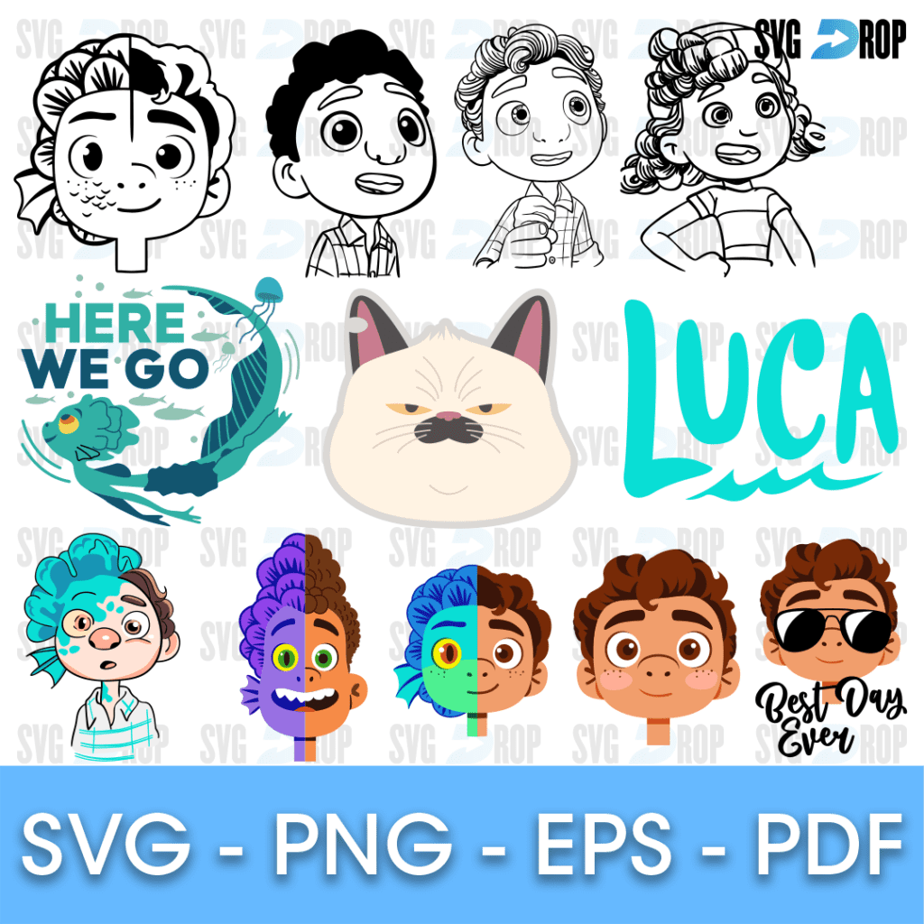 Luca Bundle SVG | SVG DROP