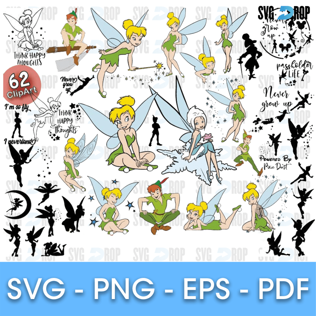 Tinker Bell Bundle SVG | SVG DROP
