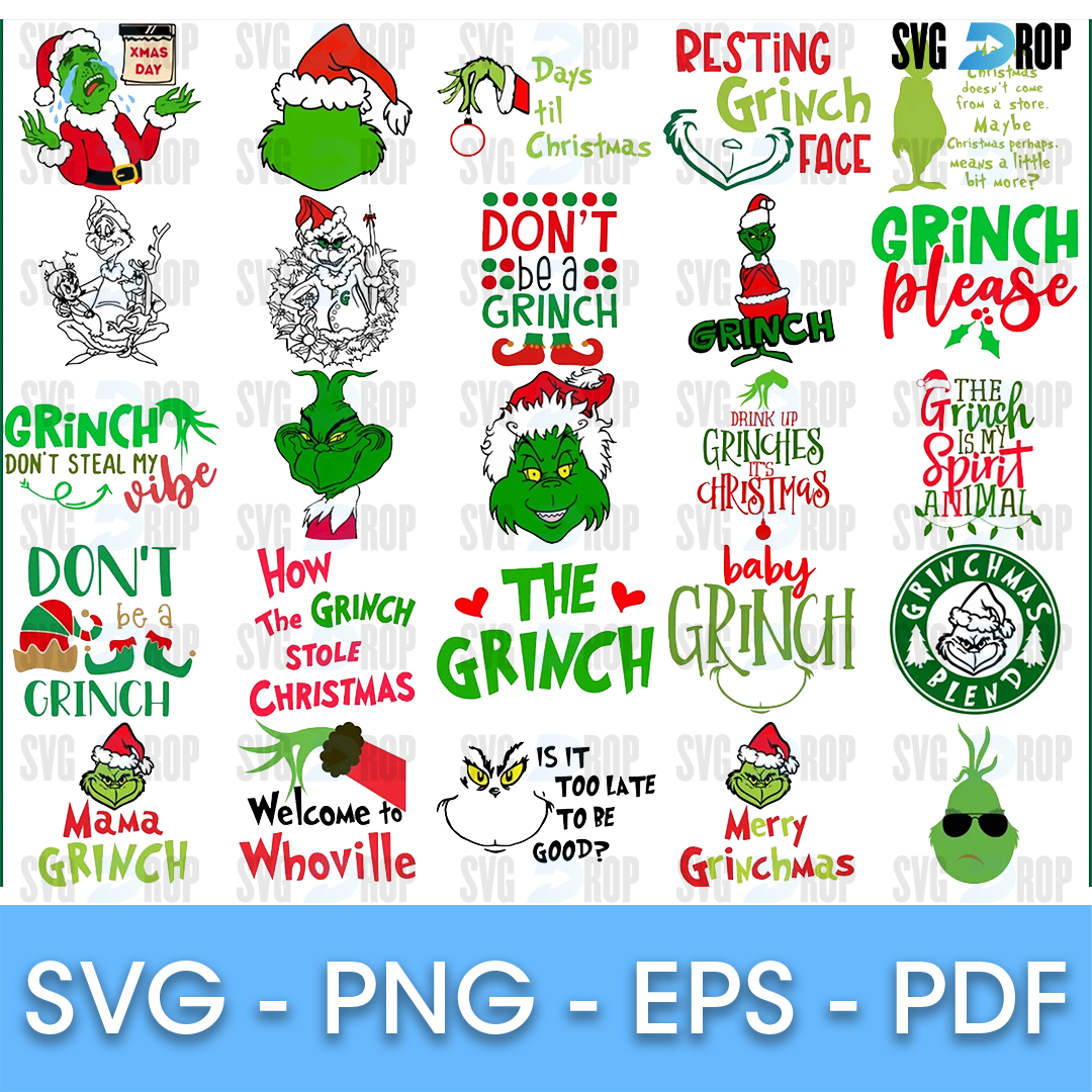 Grinch Bundle SVG | SVG DROP