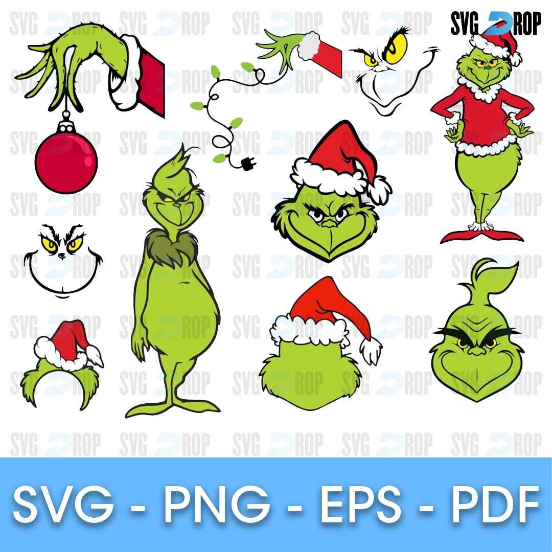Grinch Bundle SVG | SVG DROP