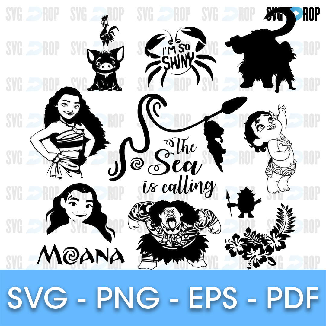 Moana Bundle SVG | SVG DROP