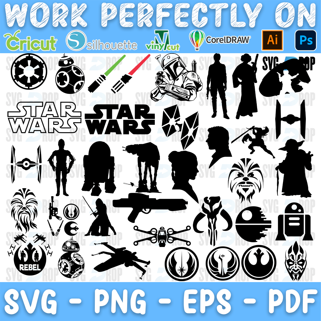 Star Wars Bundle SVG | SVG DROP