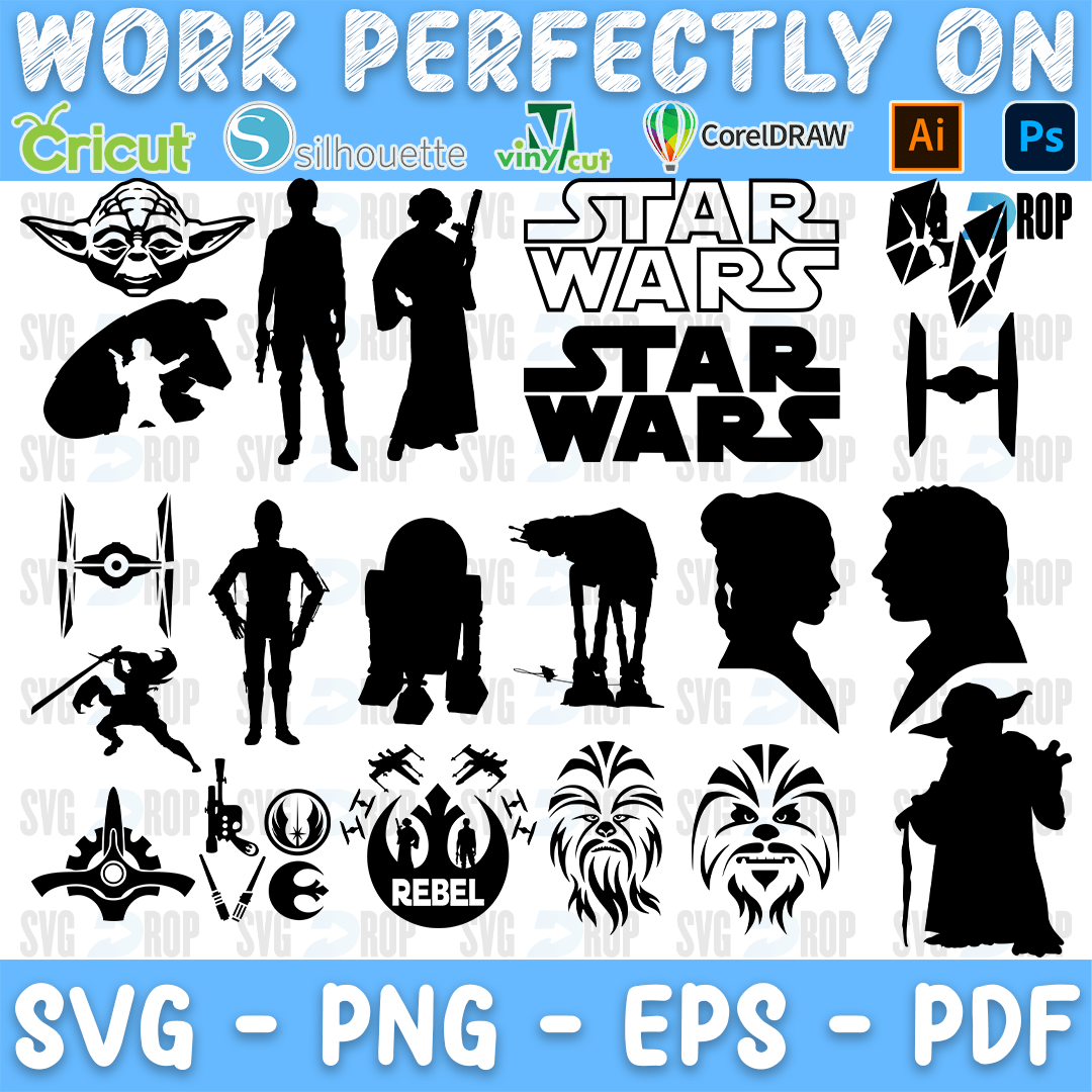 Star Wars Bundle SVG | SVG DROP