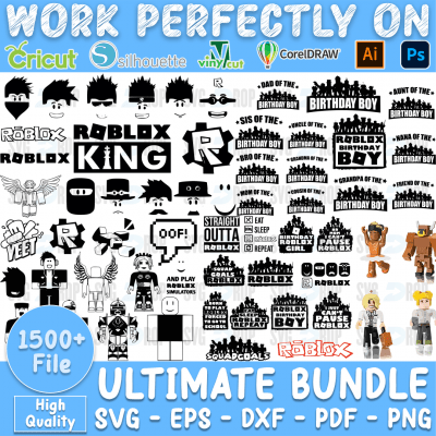 Roblox Logo Bundle SVG | SVG DROP