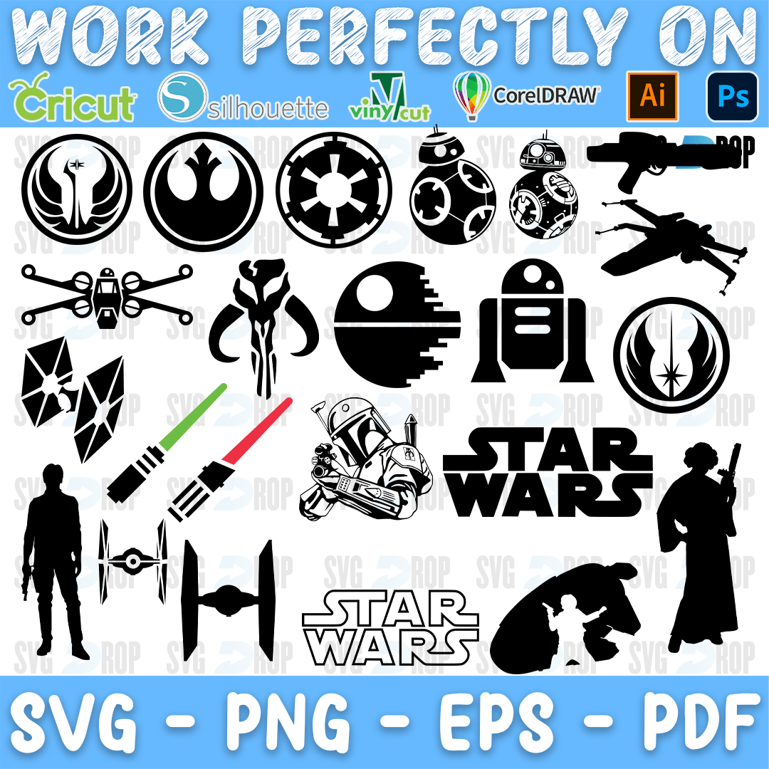 Star Wars Bundle SVG | SVG DROP
