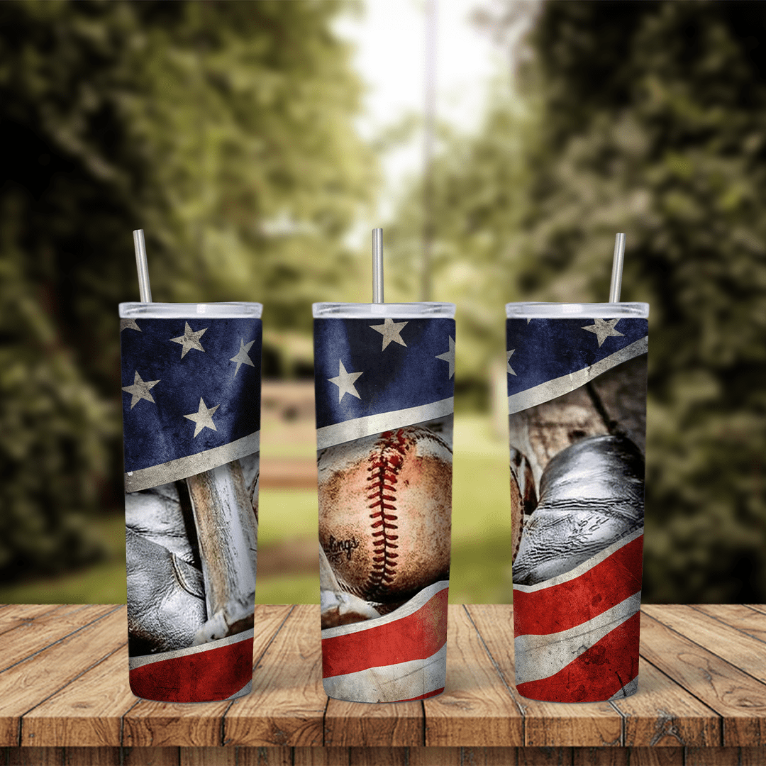 20 Oz Baseball Tumbler Cup Design | SVG DROP