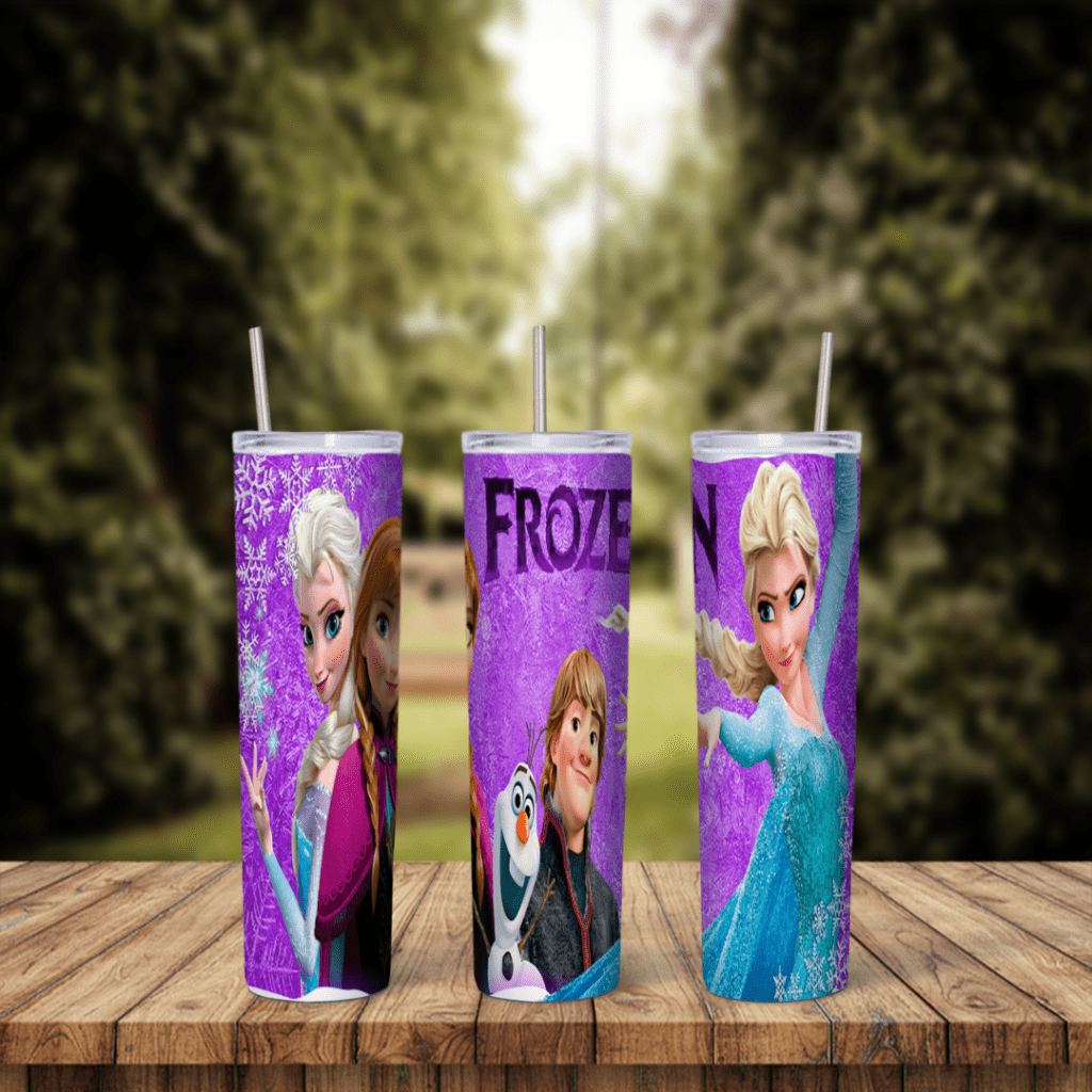 20 Oz Frozen Tumbler Cup Design | SVG DROP