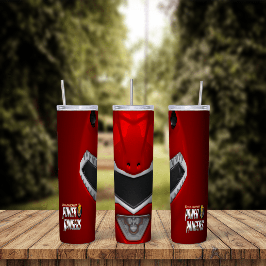 20 Oz Power Rangers Tumbler Cup Design | SVG DROP