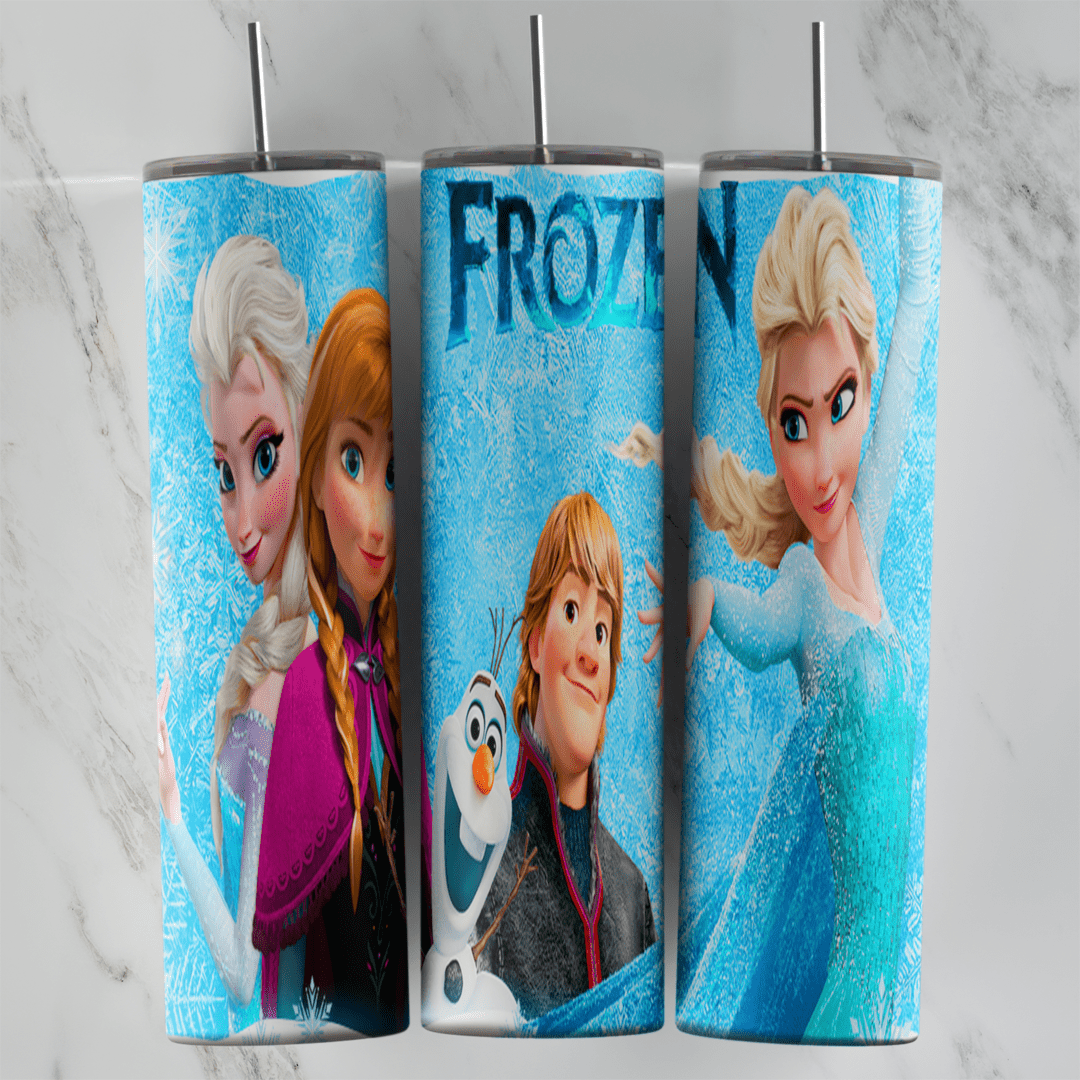 20 Oz Frozen Tumbler Cup Design | SVG DROP