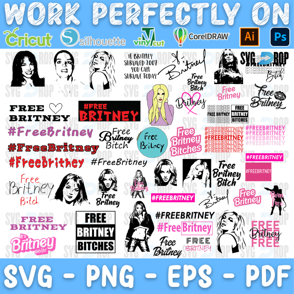 Britney Spears Bundle SVG | SVG DROP
