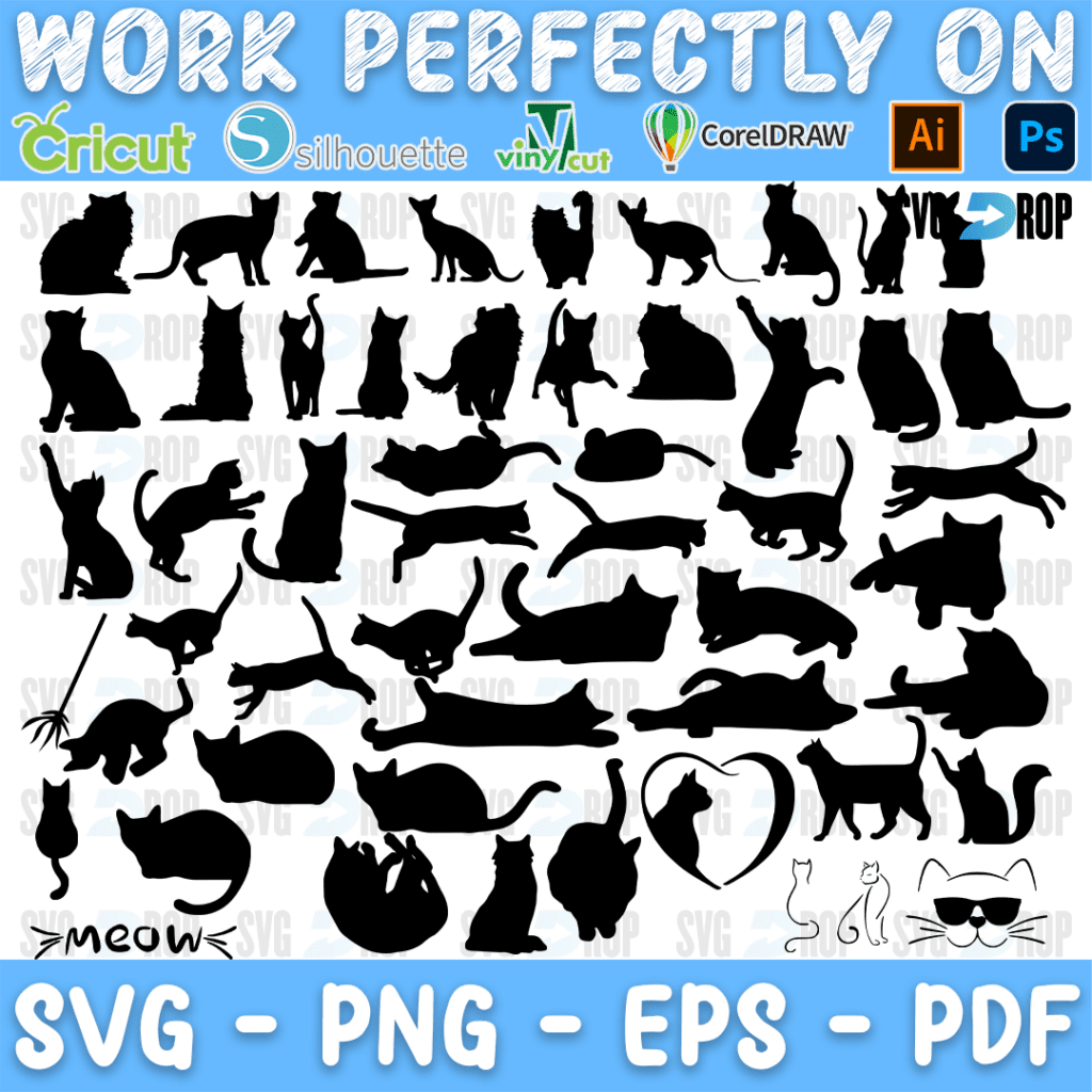 Cat Bundle SVG | SVG DROP