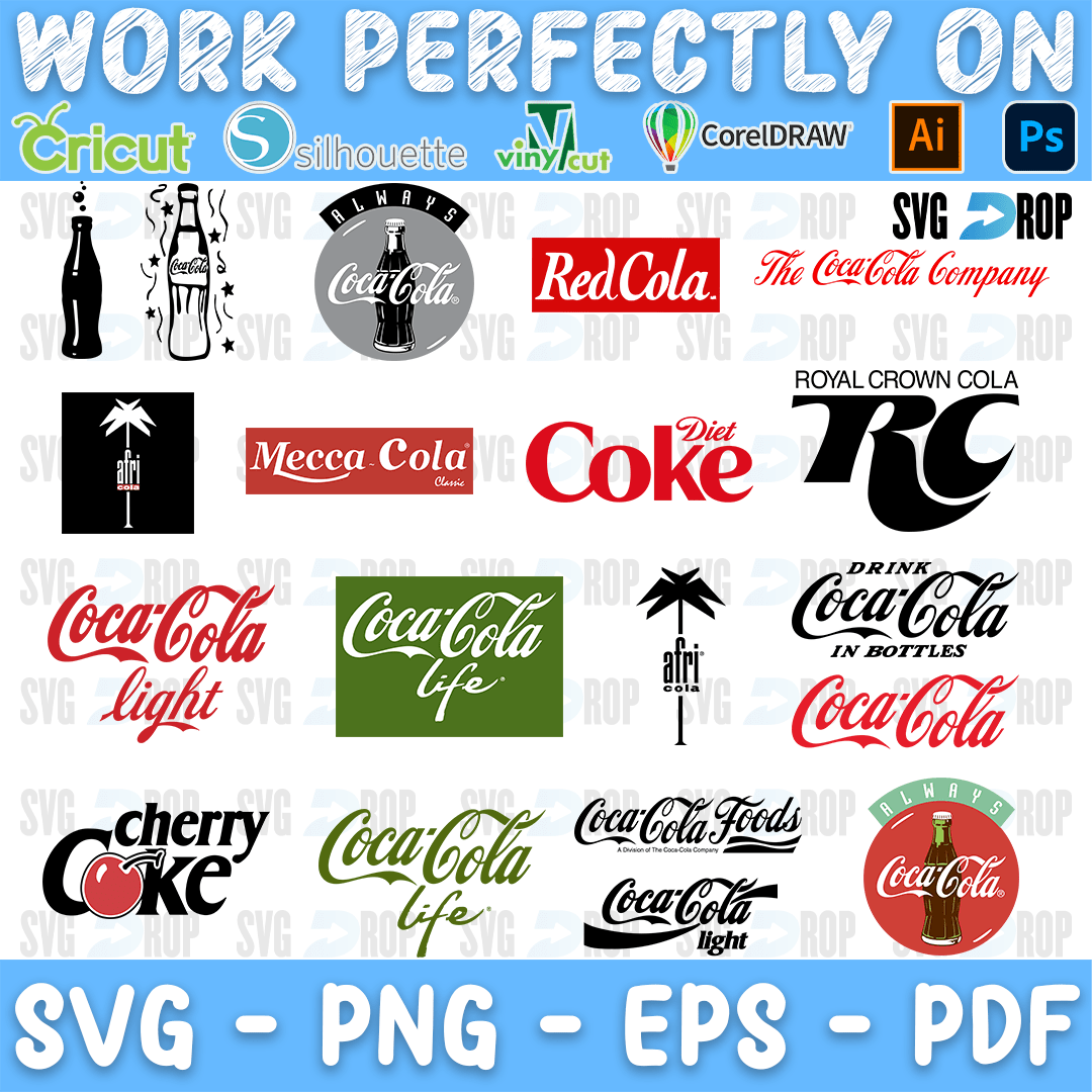 Coca Cola Bundle SVG | SVG DROP