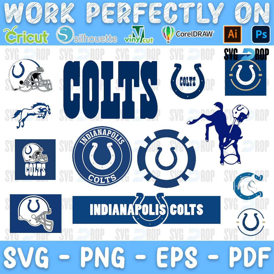 Indianapolis Colts Bundle SVG | SVG DROP