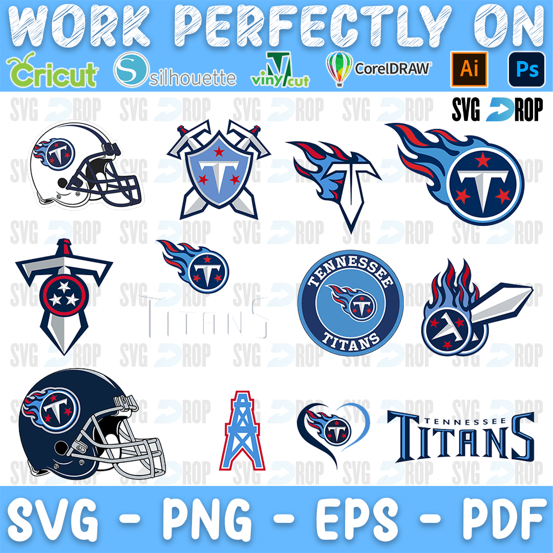 Tennessee Titans Bundle SVG | SVG DROP