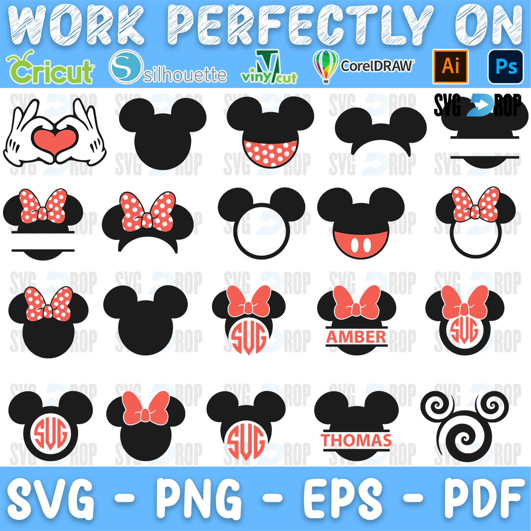 Minnie Princess Bundle SVG | SVG DROP