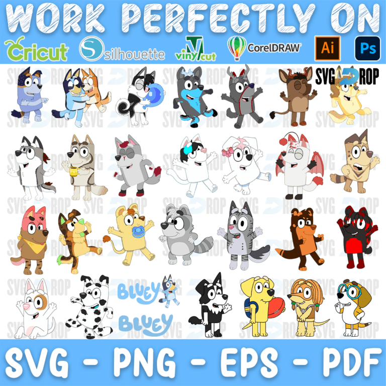 Bluey Bundle SVG | SVG DROP