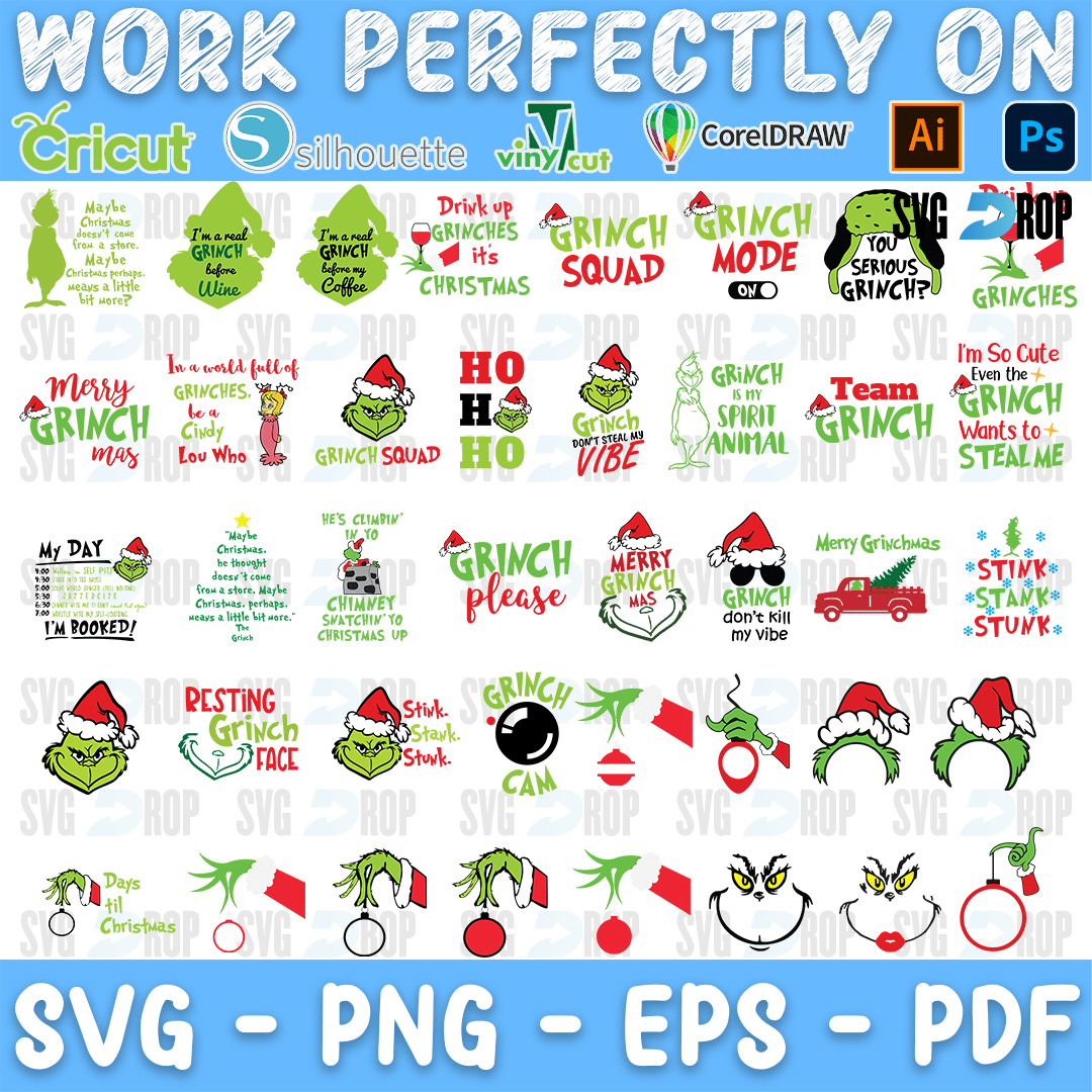 Grinch Bundle SVG | SVG DROP