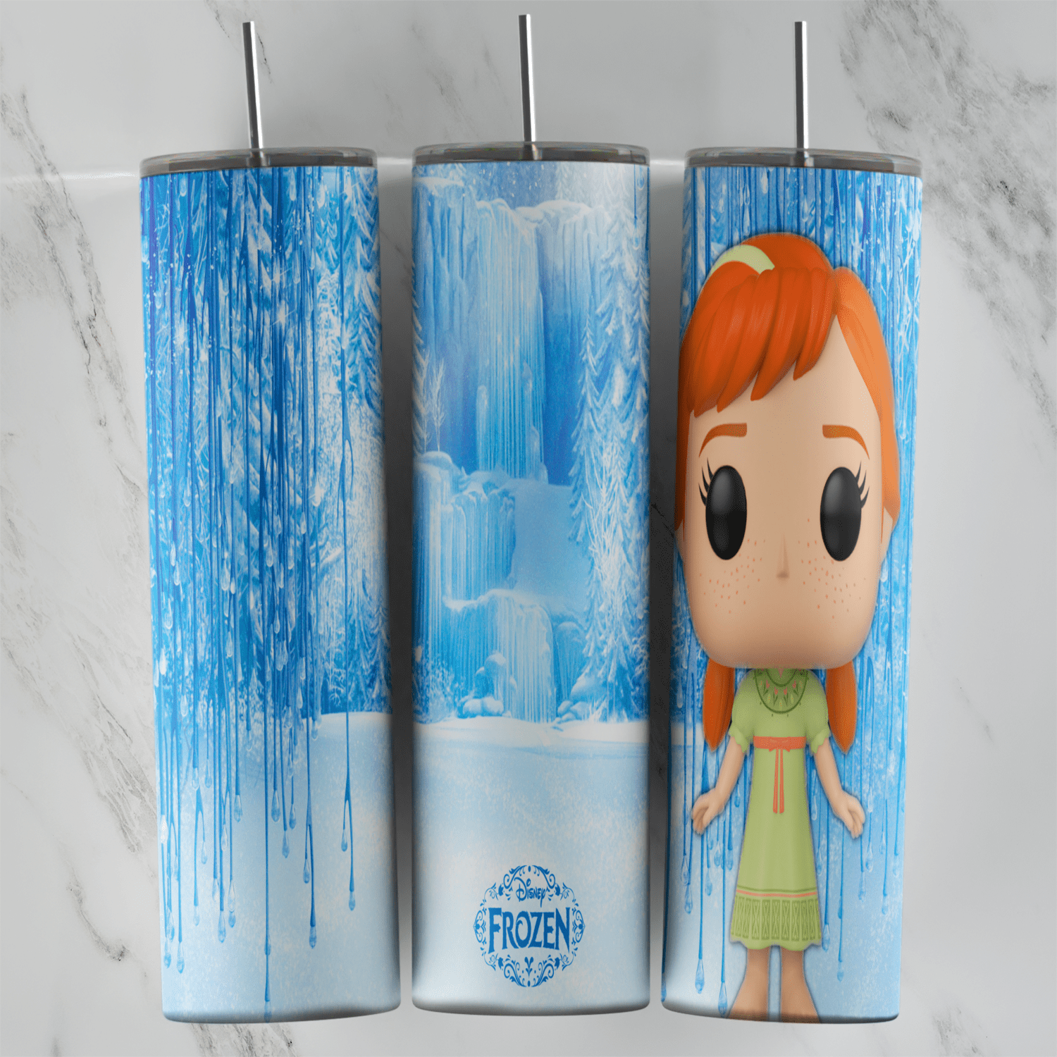 20 Oz Frozen Tumbler Cup Design | SVG DROP