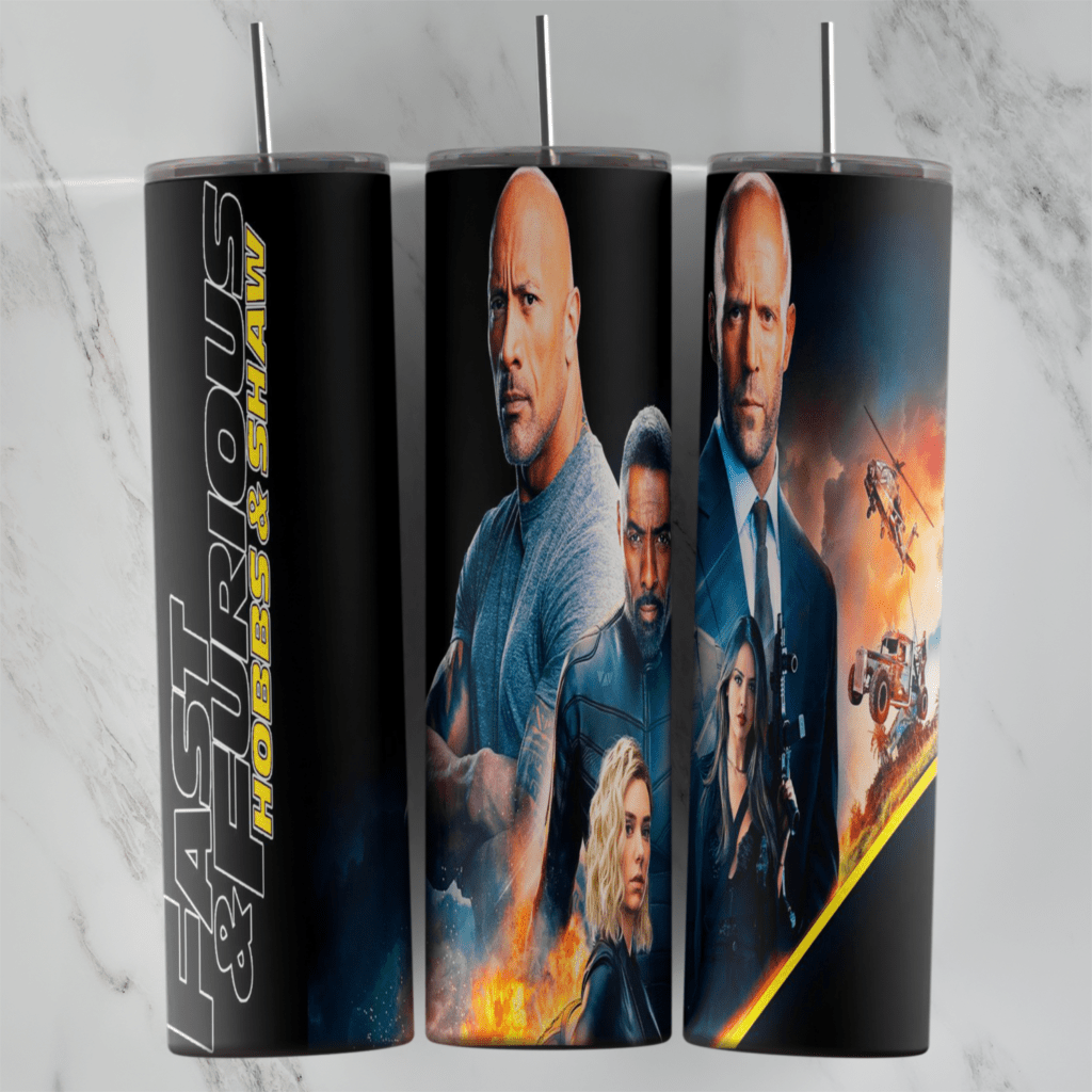 20 Oz Fast and Furious Tumbler Cup Design | SVG DROP