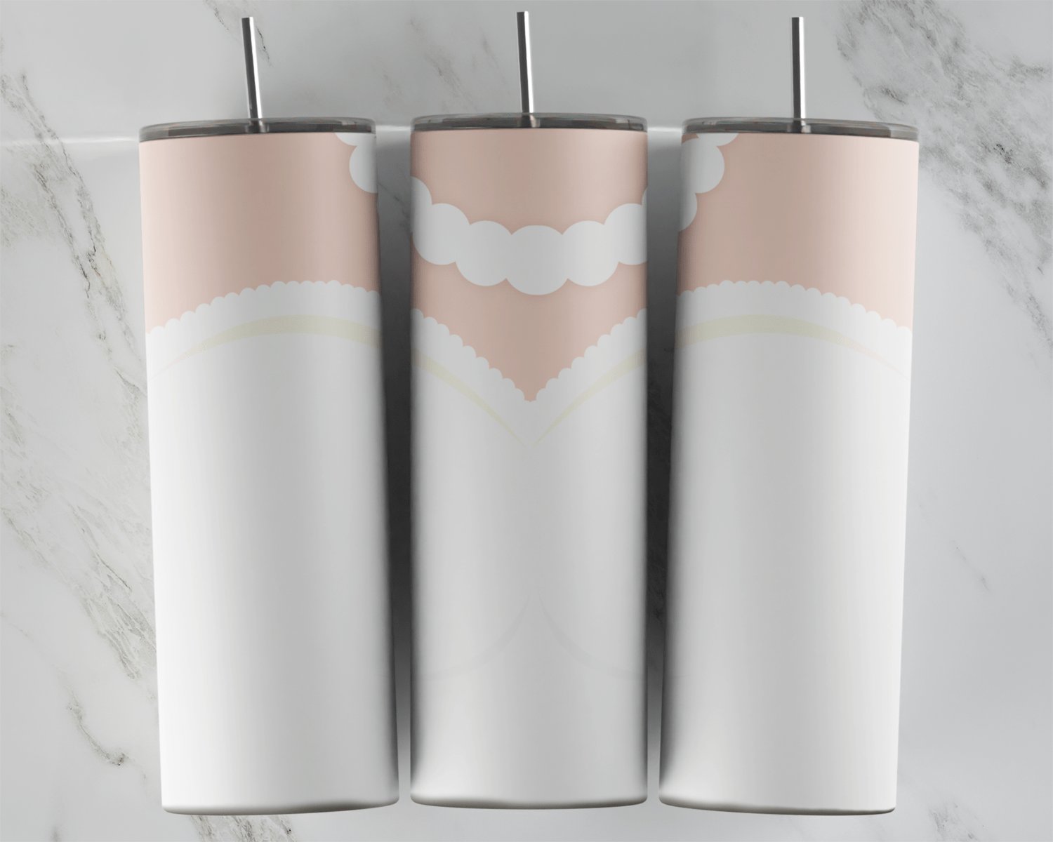20 Oz Bridal Gown Tumbler Cup Design | SVG DROP