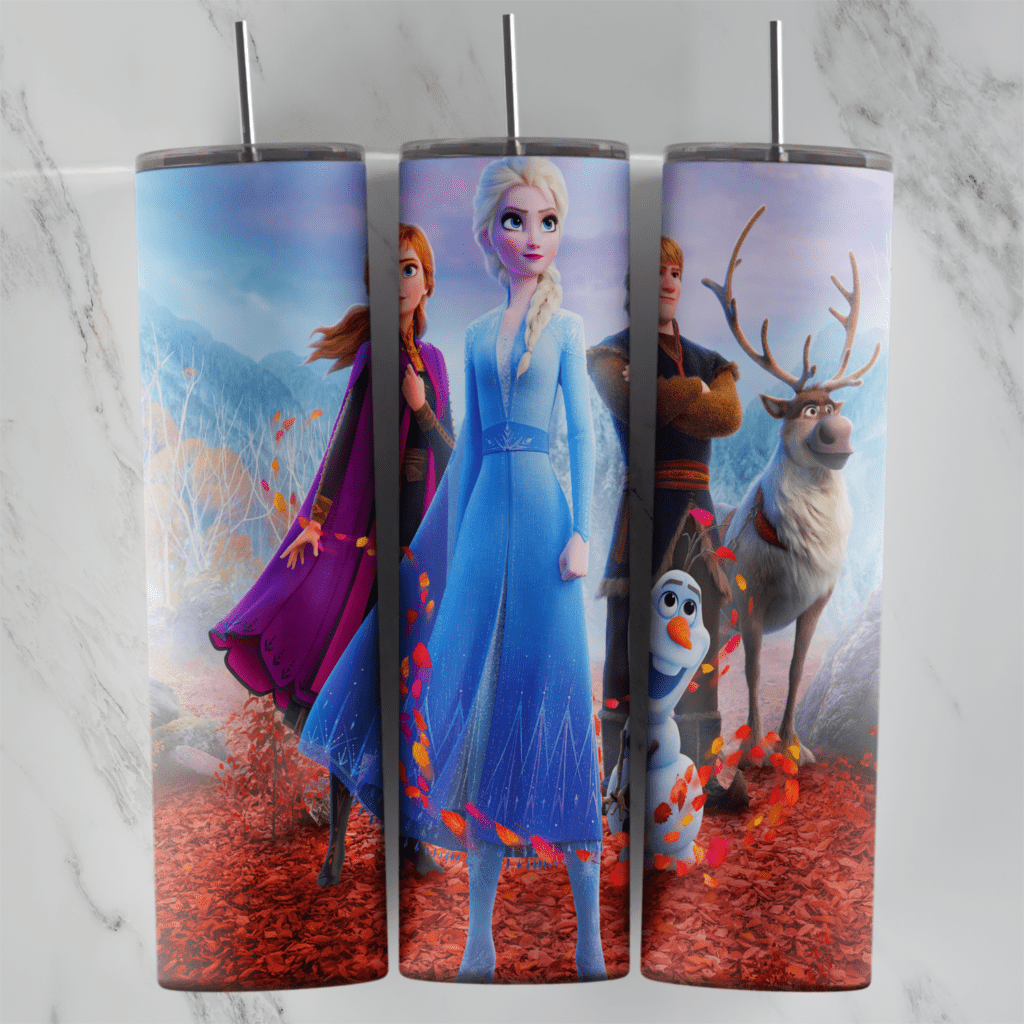 20 Oz Frozen Tumbler Cup Design | SVG DROP