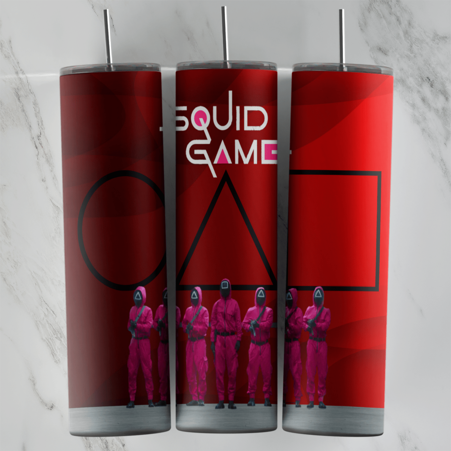 20 Oz Squid Game Tumbler Cup Design | SVG DROP