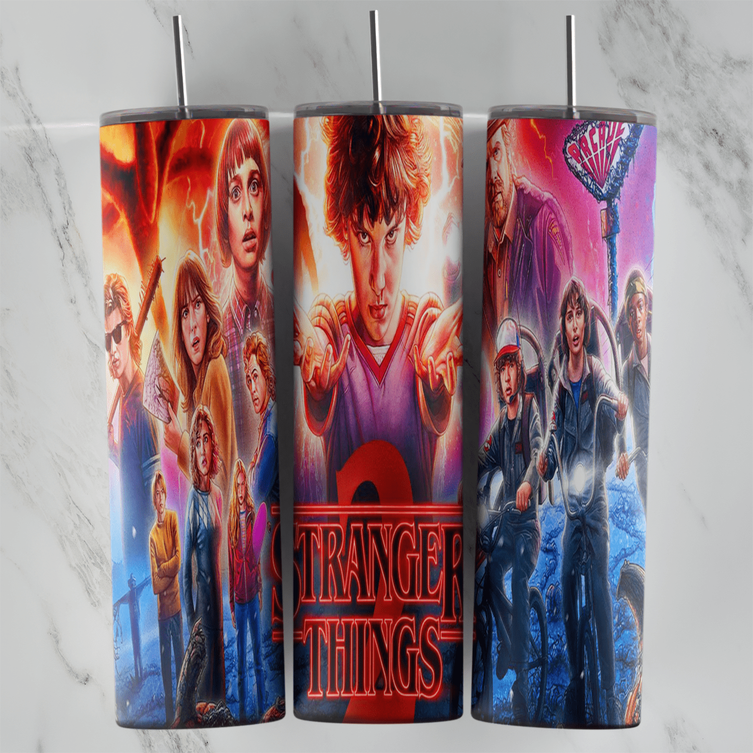 20 Oz Stranger Things Tumbler Cup Design | SVG DROP
