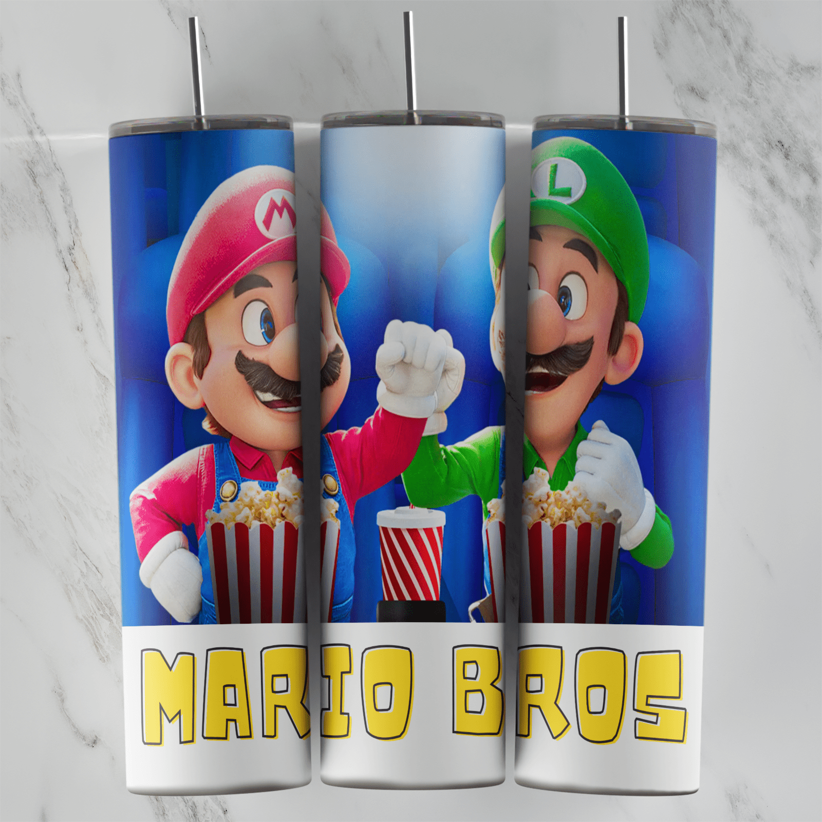 20 Oz Super Mario Tumbler Cup Design | SVG DROP