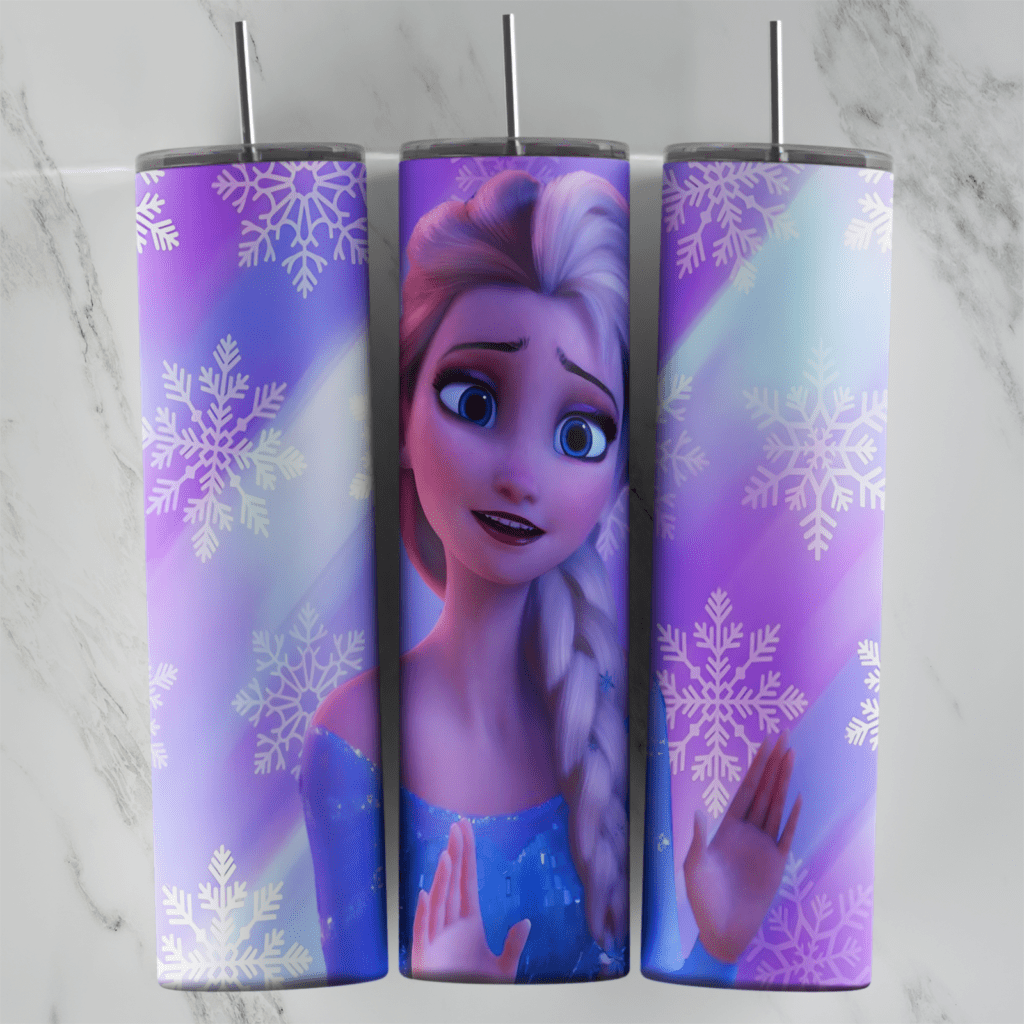 20 Oz Frozen Tumbler Cup Design | SVG DROP