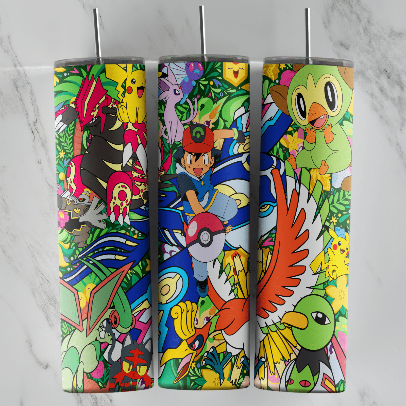 20 Oz Pokemon Tumbler Cup Design | SVG DROP