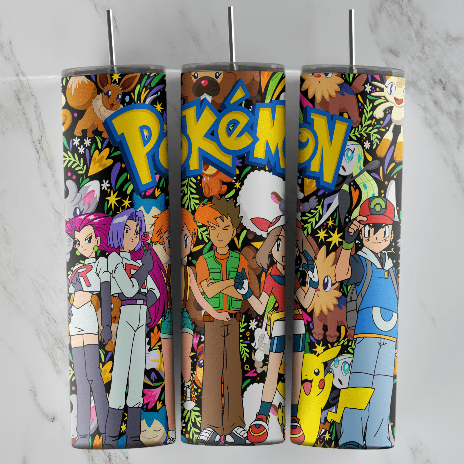 20 Oz Pokemon Tumbler Cup Design | SVG DROP